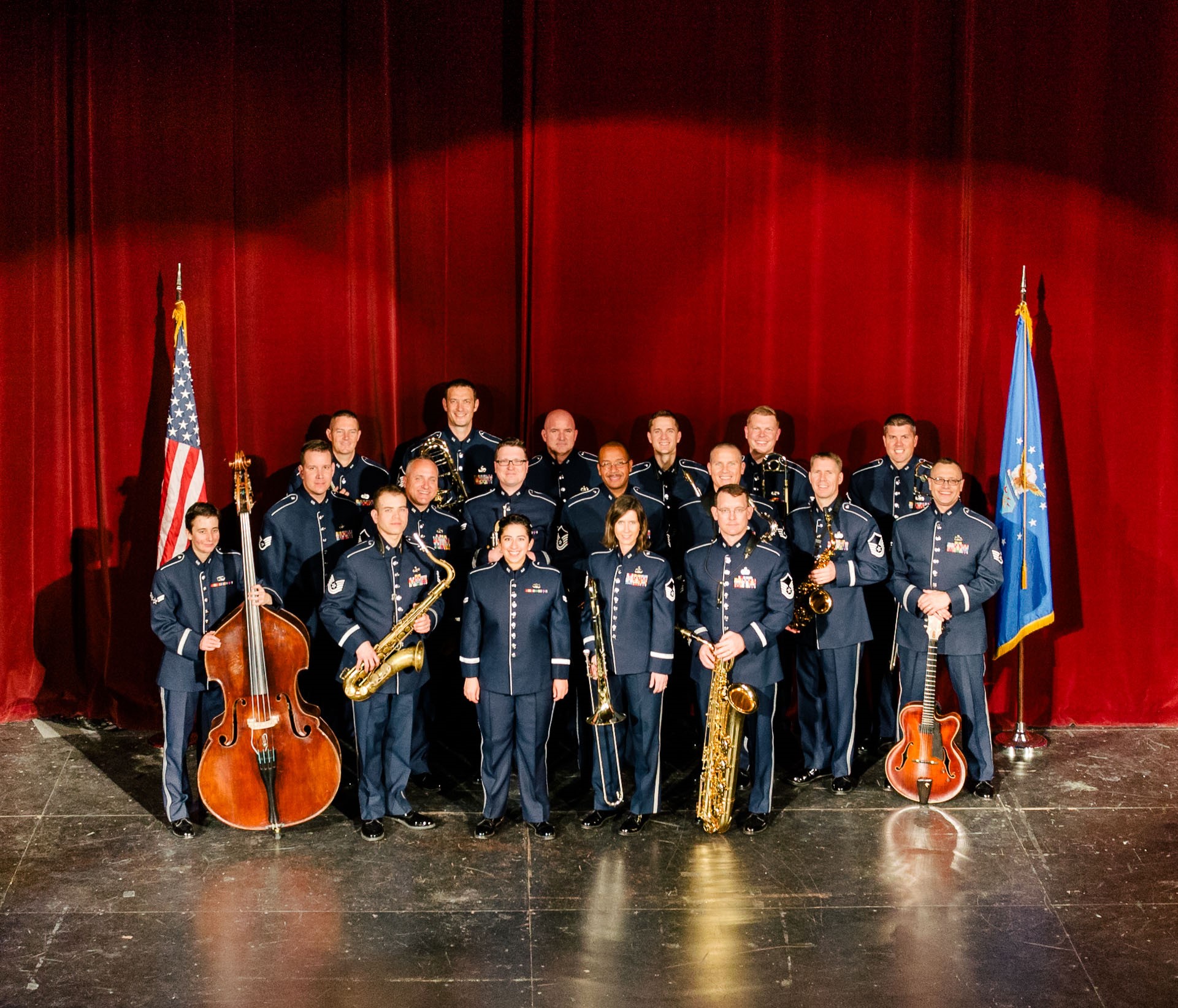 United States Air Force Band of the West Dimensions in Blue Jazz ...