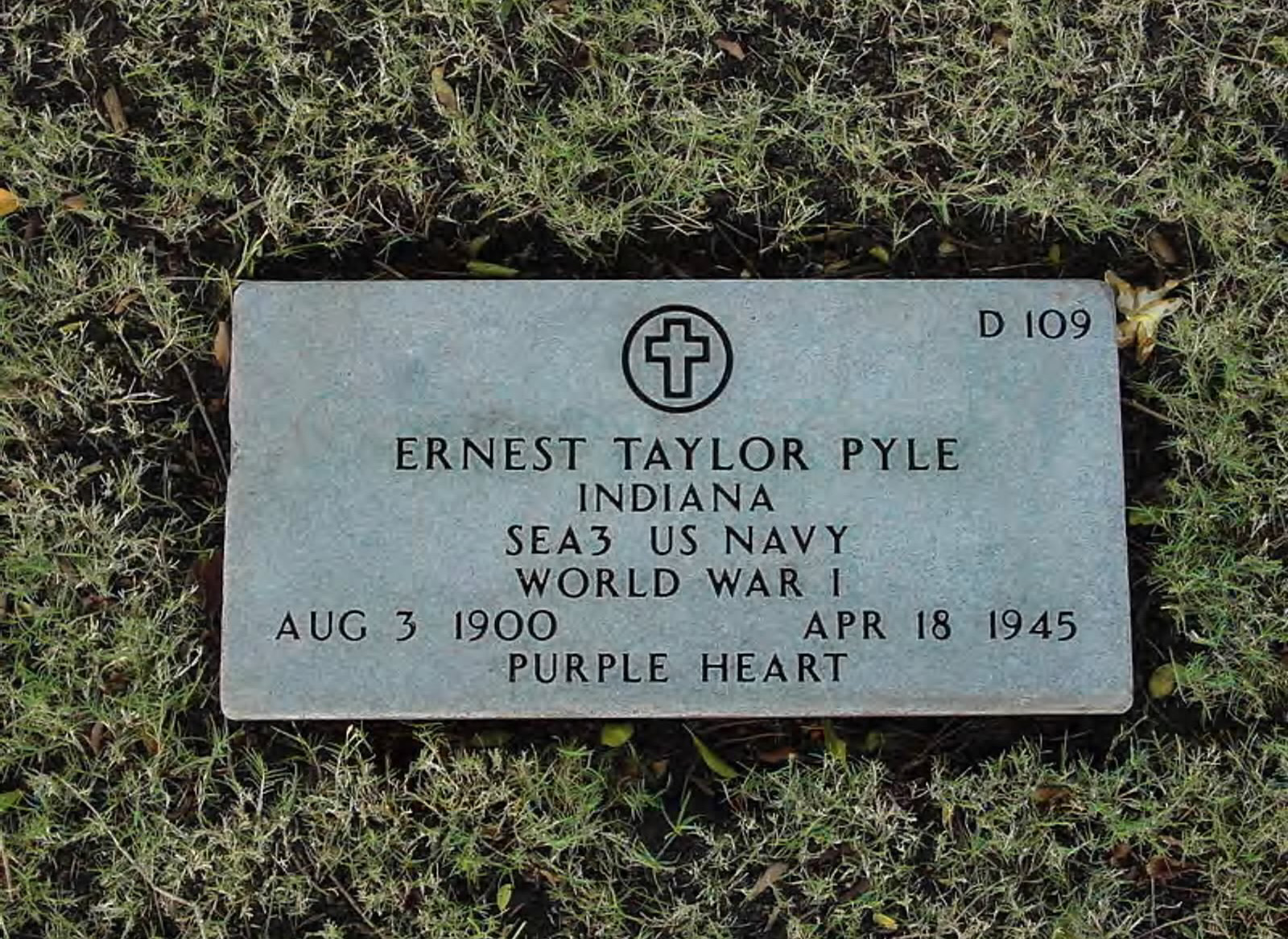 Honoring a Hero: The Death and Memorialization of Ernie Pyle | The ...