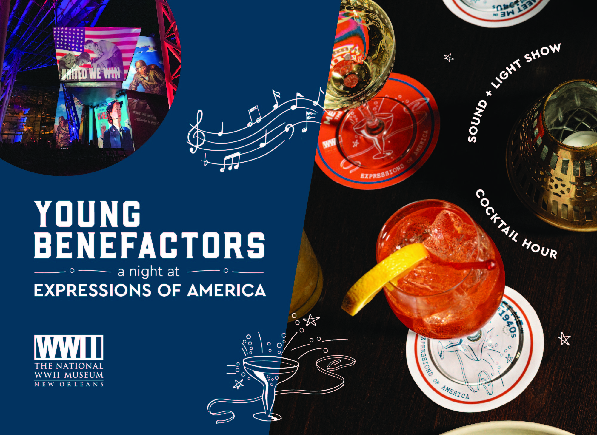Young Benefactors: "Expressions of America" | The National WWII Museum ...