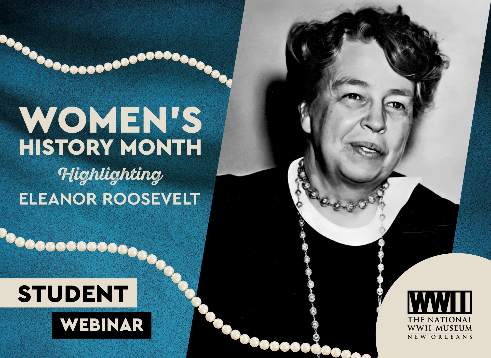 Free Student Webinar: Eleanor Roosevelt and Women's History Month | The ...