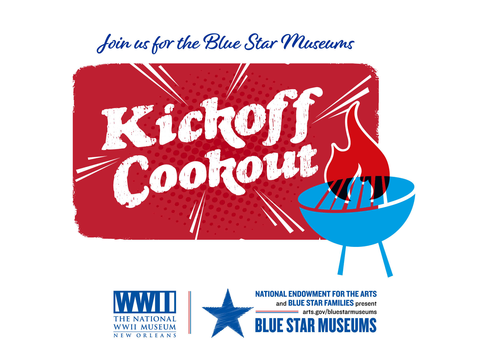 Blue Star Museums Kickoff Cookout | The National WWII Museum | New Orleans
