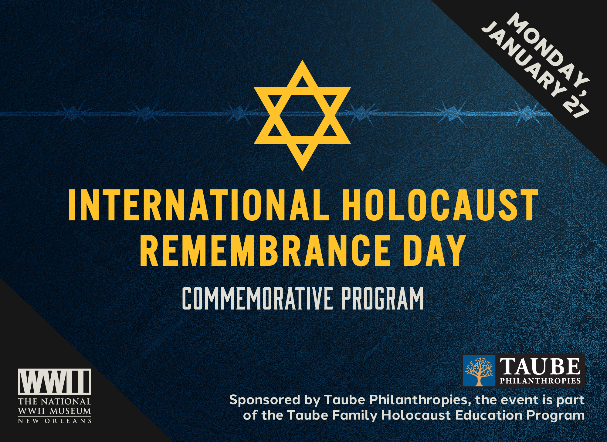 International Holocaust Remembrance Day Commemorative Program | The ...