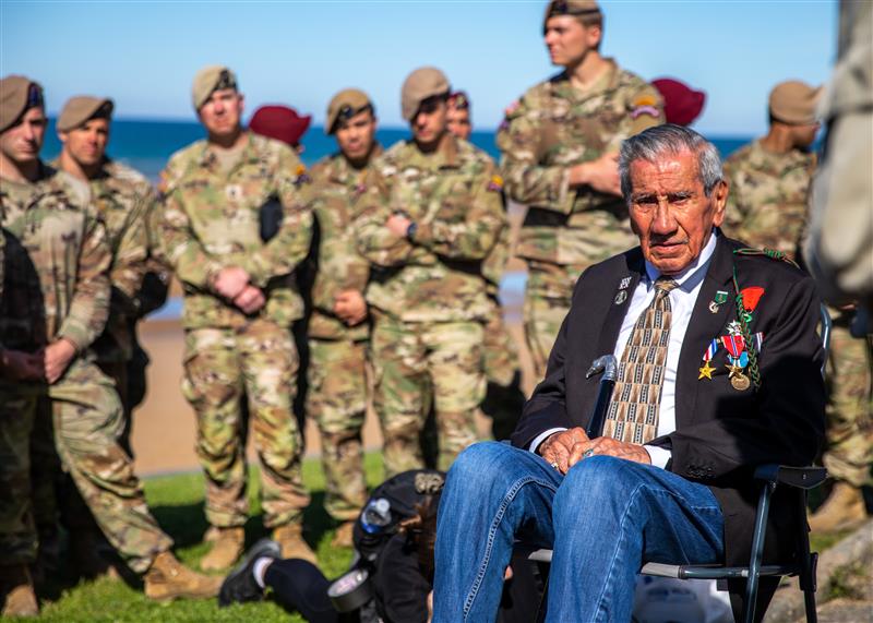 Native American D-Day Veteran Charles Norman Shay Dies at 101 | The ...