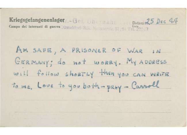 Hope for Next Year: New Year’s Letters From World War II | The National ...