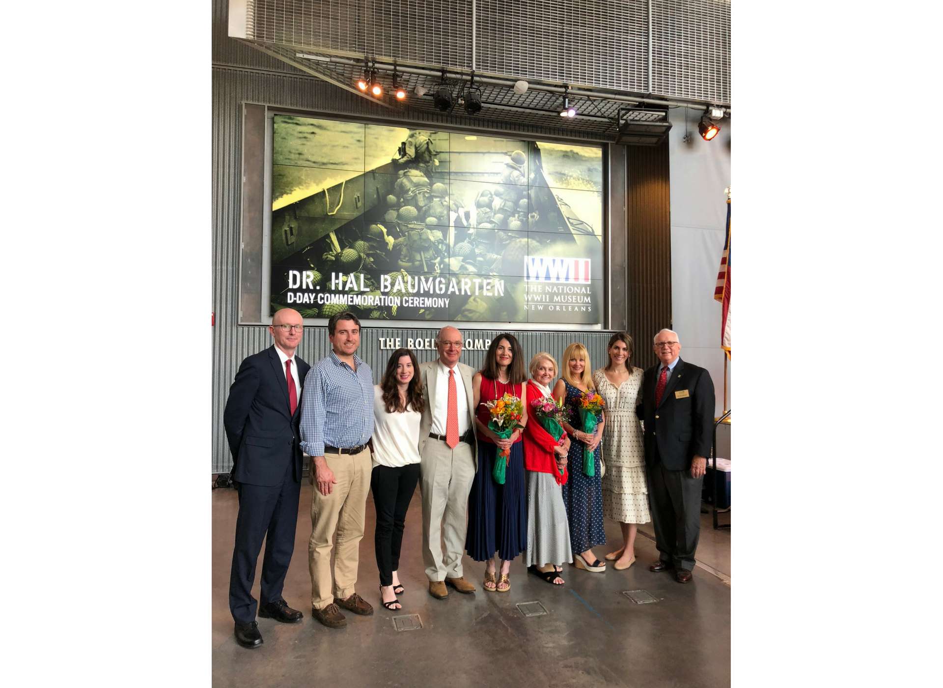 The Dr. Hal Baumgarten D-Day Commemoration Ceremony | The National WWII ...
